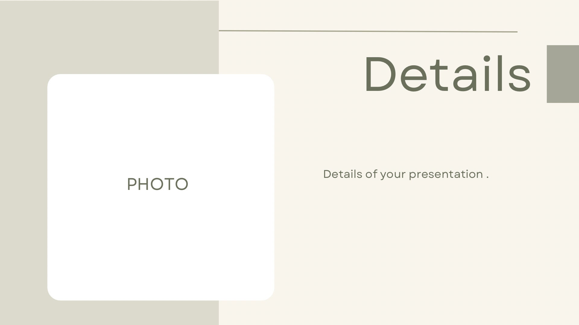 Presentation Slide Template - Etsy