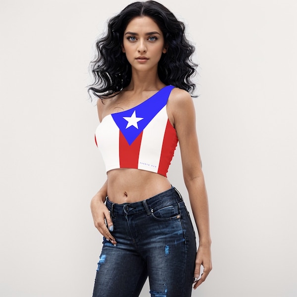 Puerto Rico Crop Top - Etsy