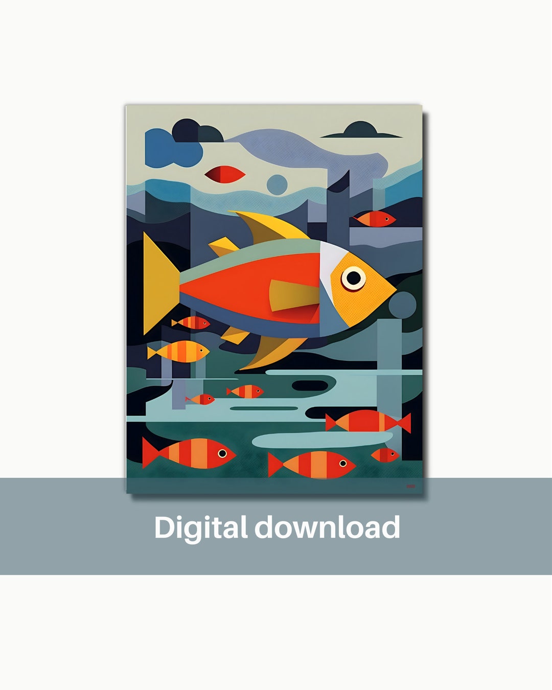 Kazimir Malevich Style Fine Art Poster, Malevich Print, Wall Art Decor ...