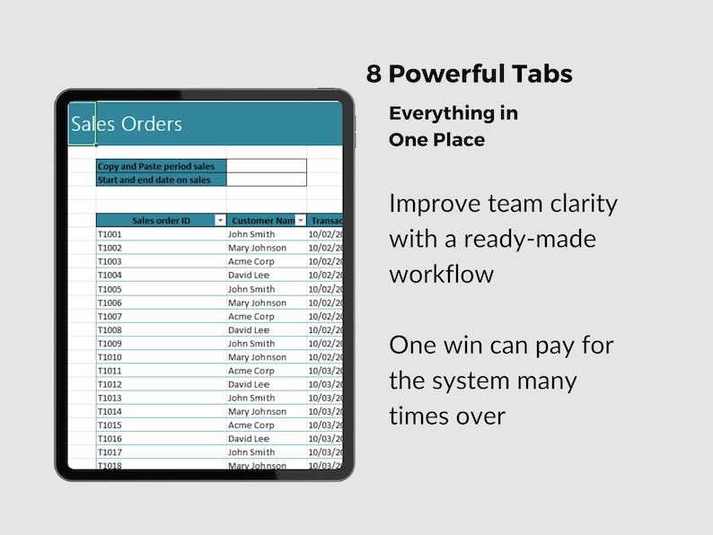Revenue Protection, Dispute Tracker Excel Template | Chargeback ...
