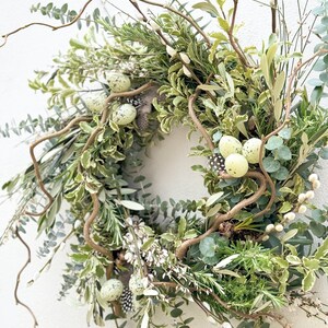 Spring/easter Wreath Kit | DIY Wreath Kit | Door Wreath | Fresh Flowers ...