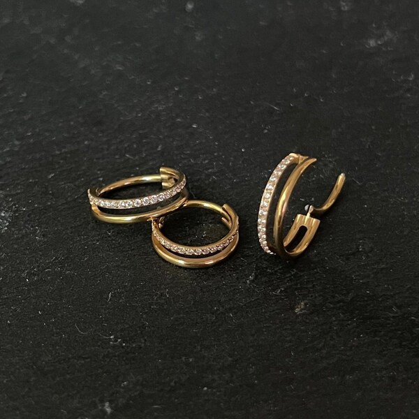 Double Piercing - Etsy