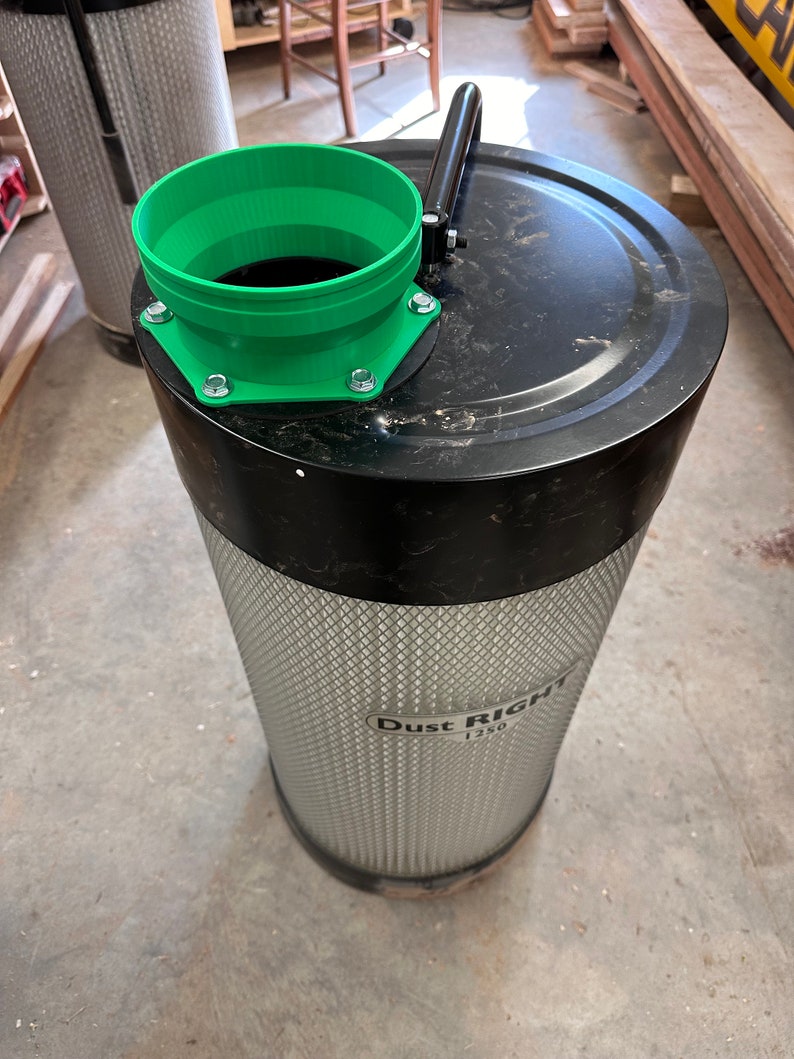 Duct Rite 1250 Canister Filter Adapter to 6" - Etsy