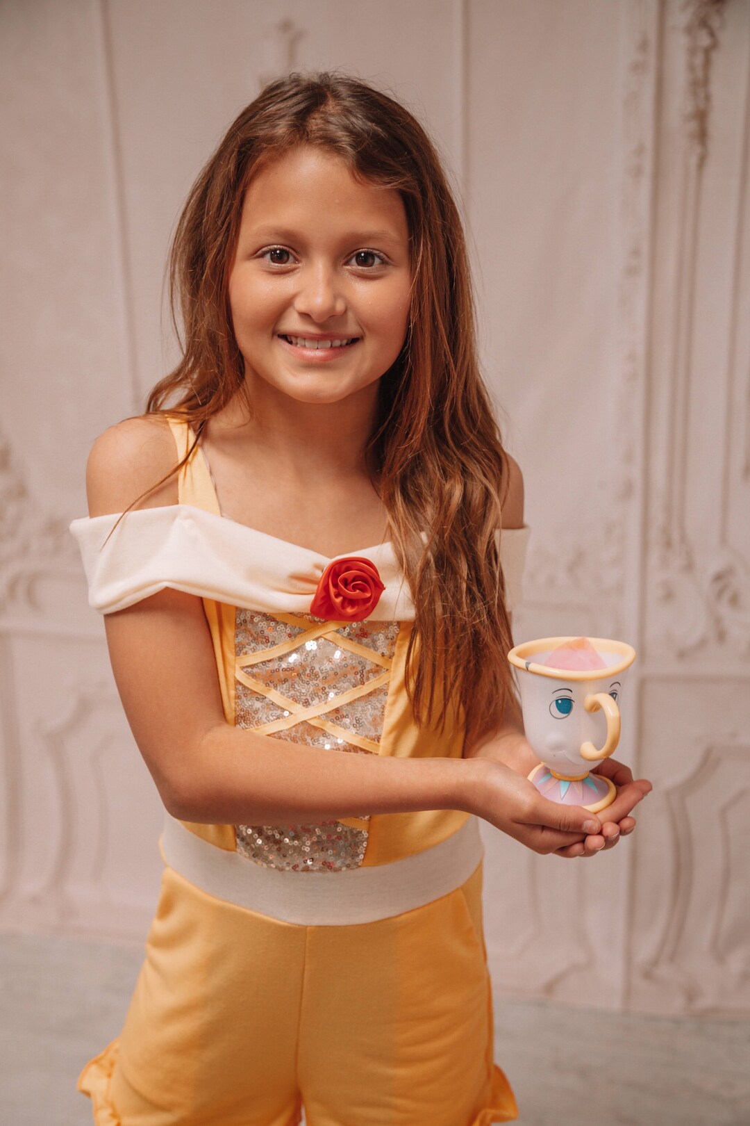 Beauty Princess Romper, Romper With Pockets, Belle, Outfits for Disney ...