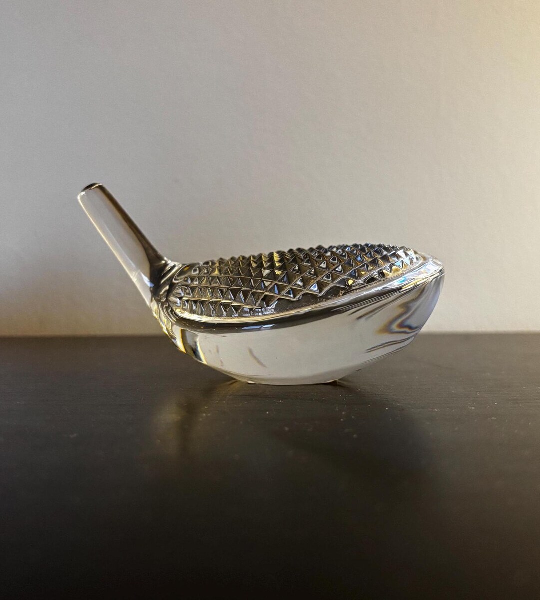 Waterford Crystal Golf Driver Head Paperweight, Ireland, NWT - Etsy