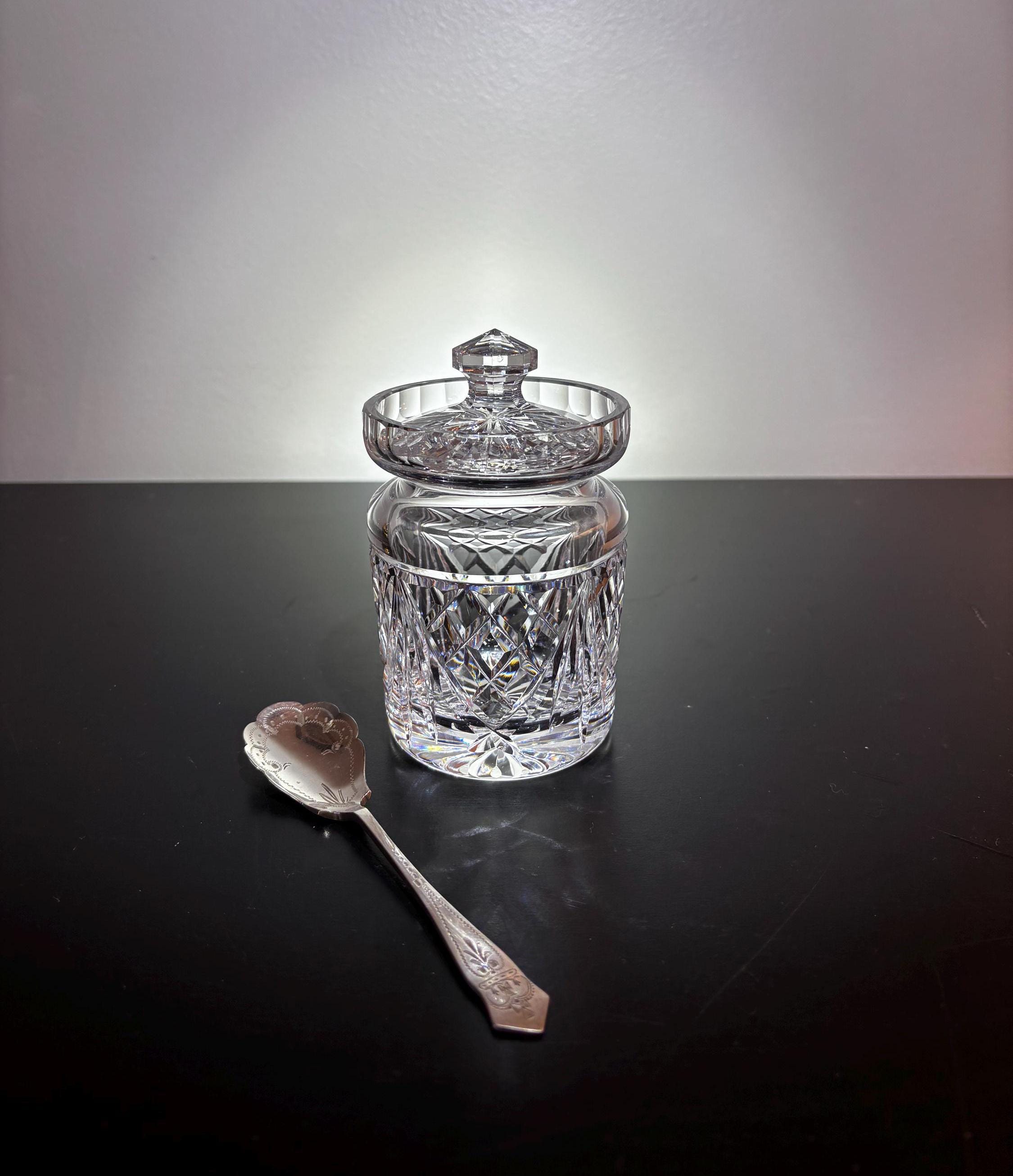 Vintage 1990's Waterford Crystal Honey Jam Compote Jar With Lid - Etsy