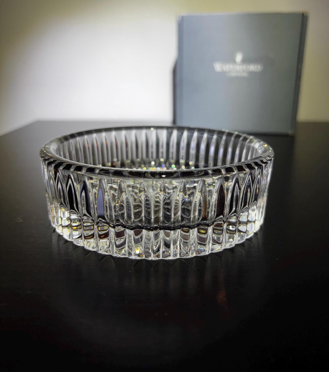 Vintage Waterford Crystal Wine Bottle Coaster, NIB, New in Box ...