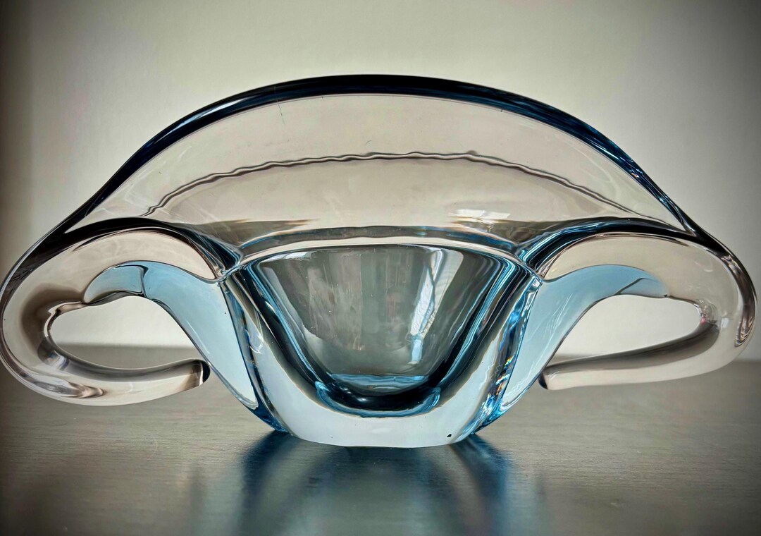 Vintage Tiffin Rams Head Empress Line Caspian Sea Aquamarine, Crystal ...
