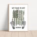 Military Footprint Father's Day Craft: My Dad is My Hero (digital ...