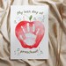 My Last Day of Preschool Handprint Art - Keepsake Craft (digital ...
