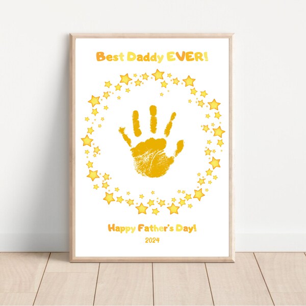 Handprint Keepsake - Etsy