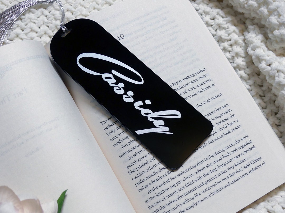 Mark My Words Personalized Name Bookmark by Alastar Craft Studio, 6 X 2 ...