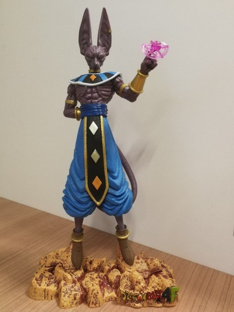 Super Beerus Action Figure Anime Dragon Ball Model Toy Statue - Etsy