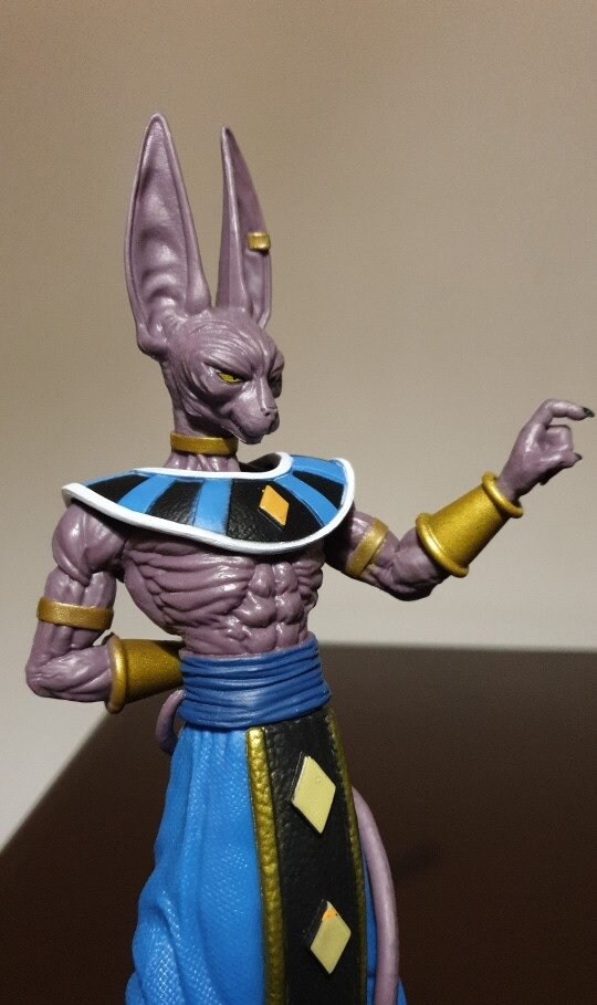 Super Beerus Action Figure Anime Model Toy Fan Made Gift - Etsy