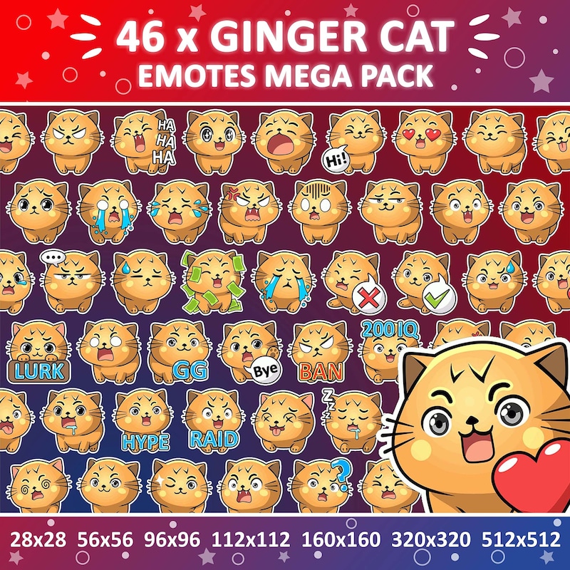 Twitch Stickers - Etsy