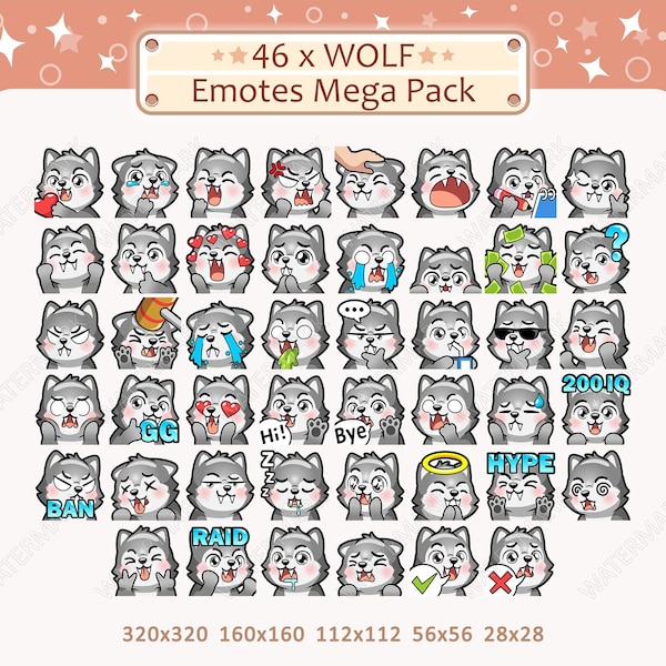1/12 Wolf - Etsy