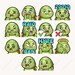Turtle Emotes X 46 for Twitch and Discord Emote | Turtle Twitch Emote ...