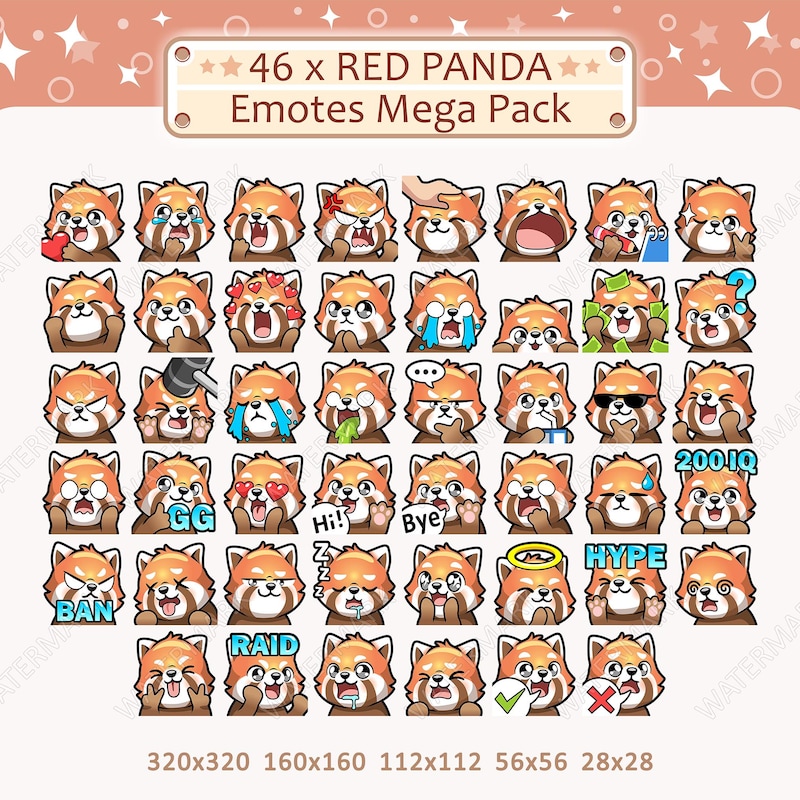 Emotes Star for Twitch - Etsy