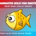 Blue Fish Animated Emote for Twitch, Discord, and Youtube / Animated ...