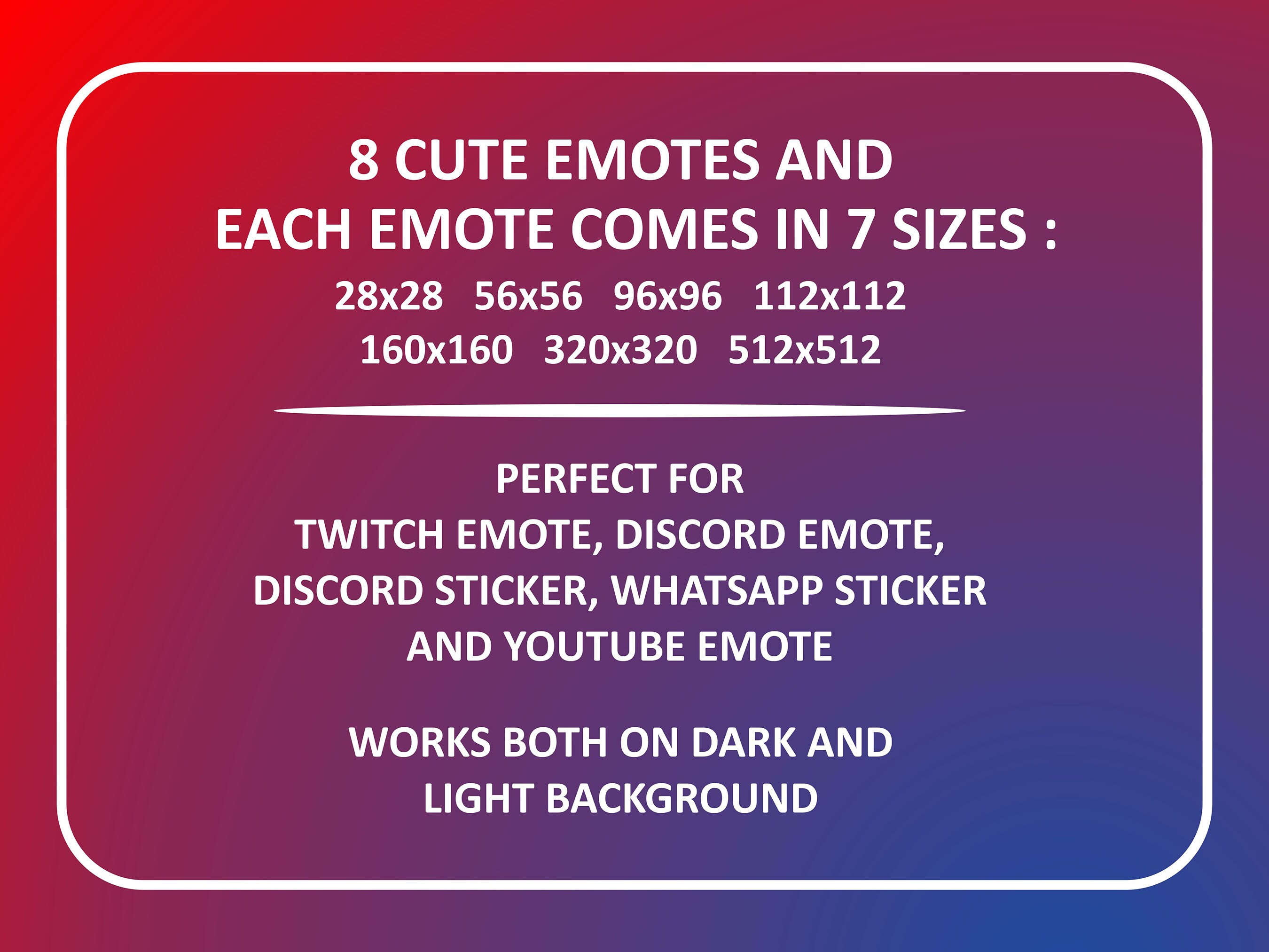 Panda Emotes Pack #4 / Emotes for Twitch Emote, Discord Emote, and ...