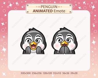 Animated Penguin Emote / Clapping His Hand Emote - Emote for Twitch ...