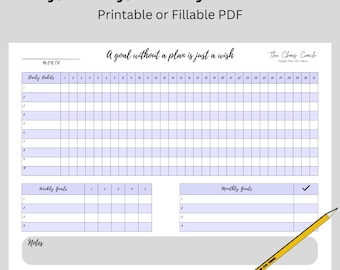 Printable Morning Routine Chart for Success Planner Morning - Etsy