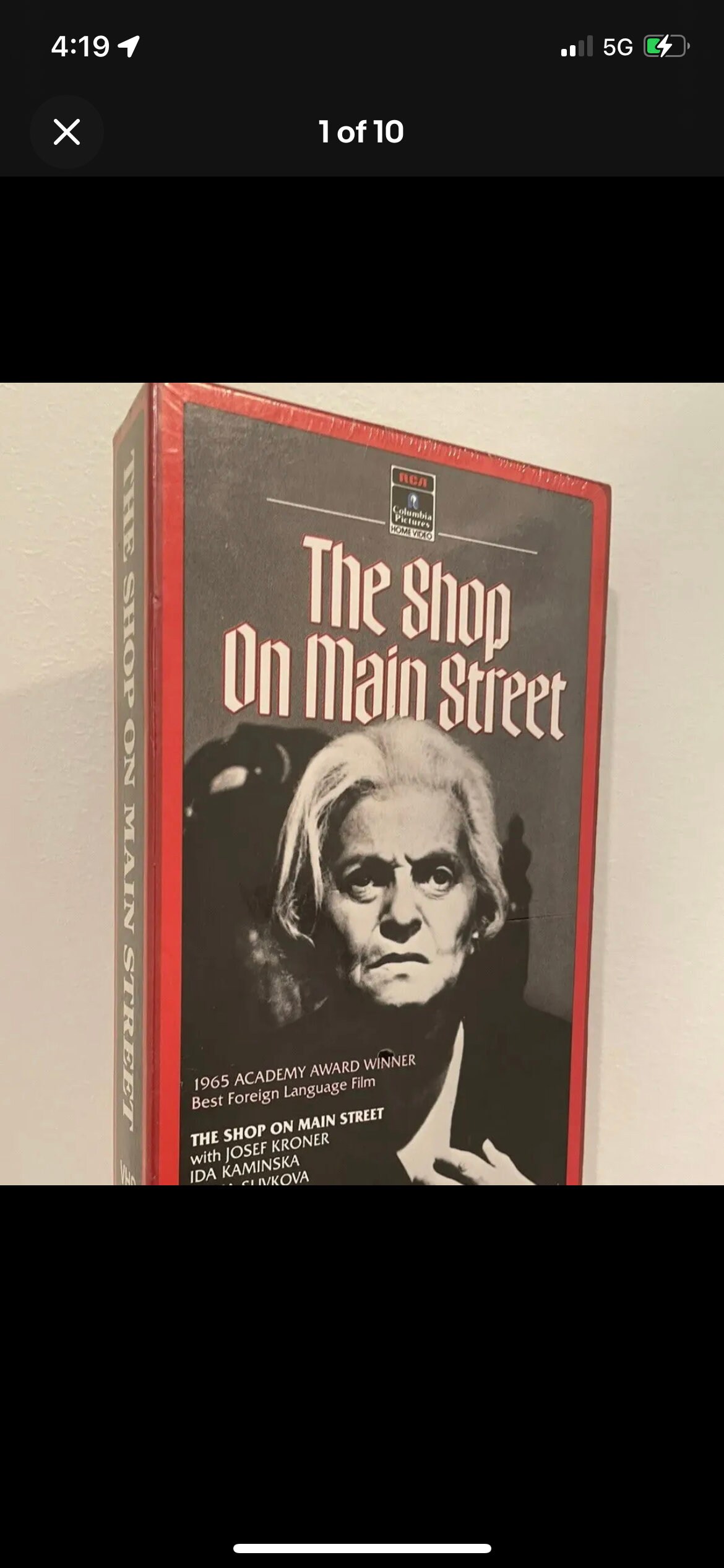 The Shop on Main Street-vhs-water Marked Ultra Rare FACTORY SEALED - Etsy
