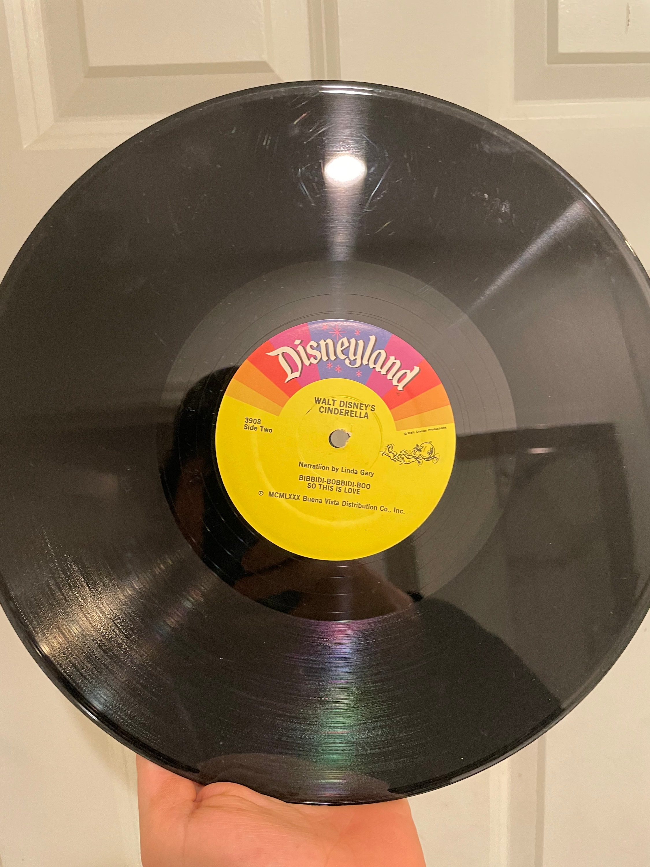 Walt Disney's Story and Songs From Cinderella 1980 LP - Etsy