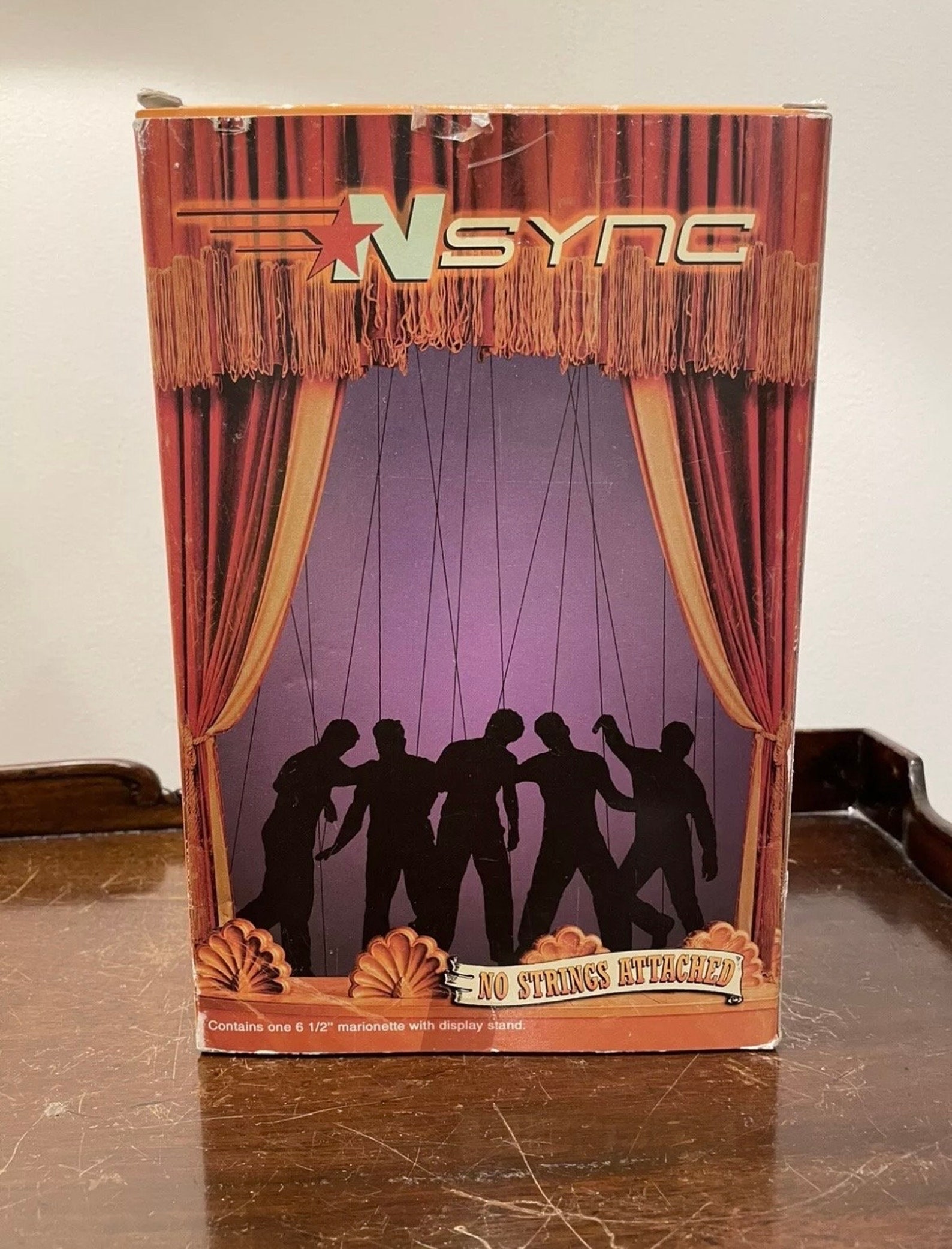Vintage NSYNC J.C. 8” Marionette Doll Figure 2000 Living Toyz ...