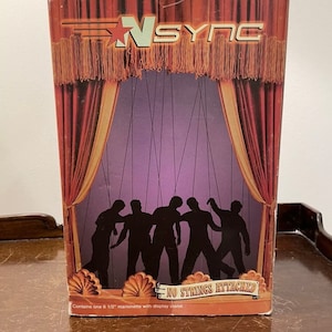 Vintage NSYNC J.C. 8” Marionette Doll Figure 2000 Living Toyz ...