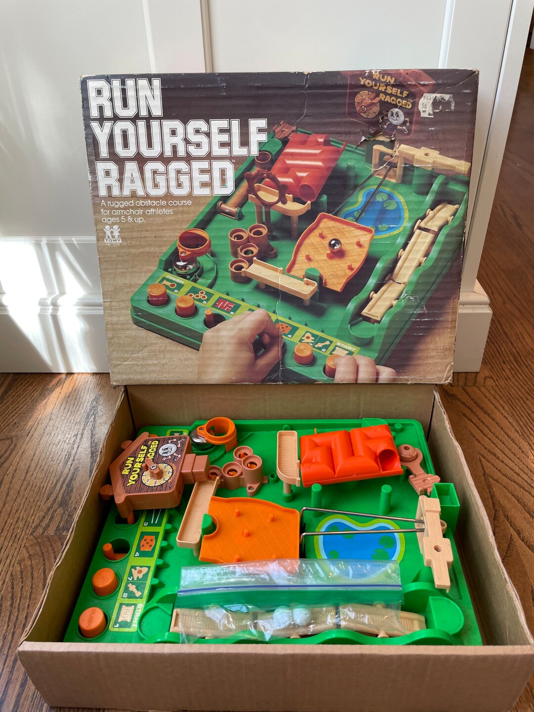 Run Yourself Ragged Game Obstacle Course Tomy 1979 Vintage as Is - Etsy