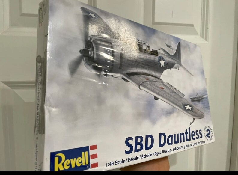 Revell 85-5249 SBD Dauntless Model Kit 1 48 Scale Skill 2 - Etsy