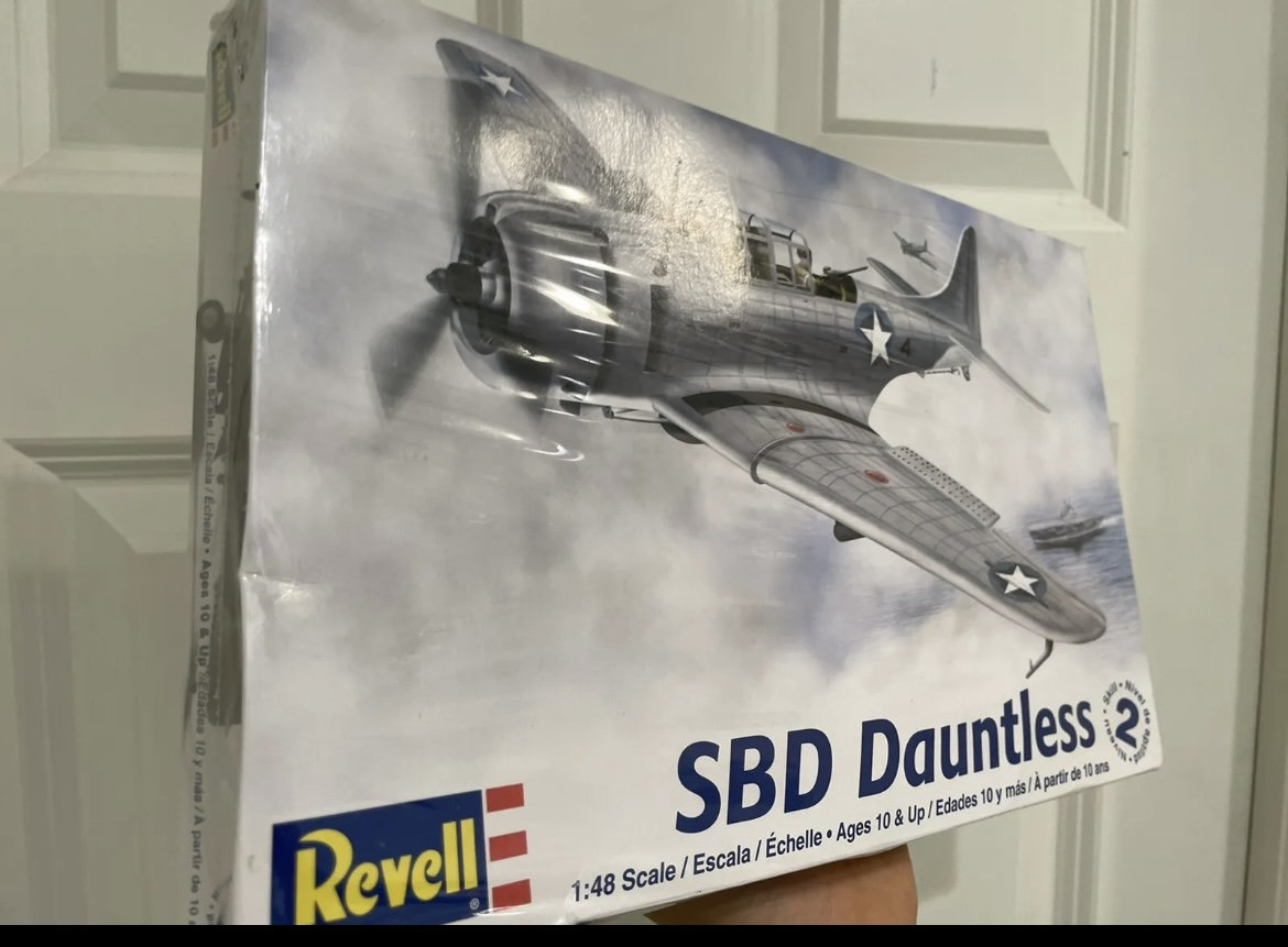 Revell 85-5249 SBD Dauntless Model Kit 1 48 Scale Skill 2 Brand New - Etsy