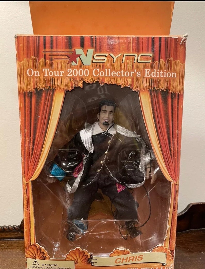 Vintage NSYNC Chris Marionette Doll Figure 2000 Living Toyz-open Box - Etsy