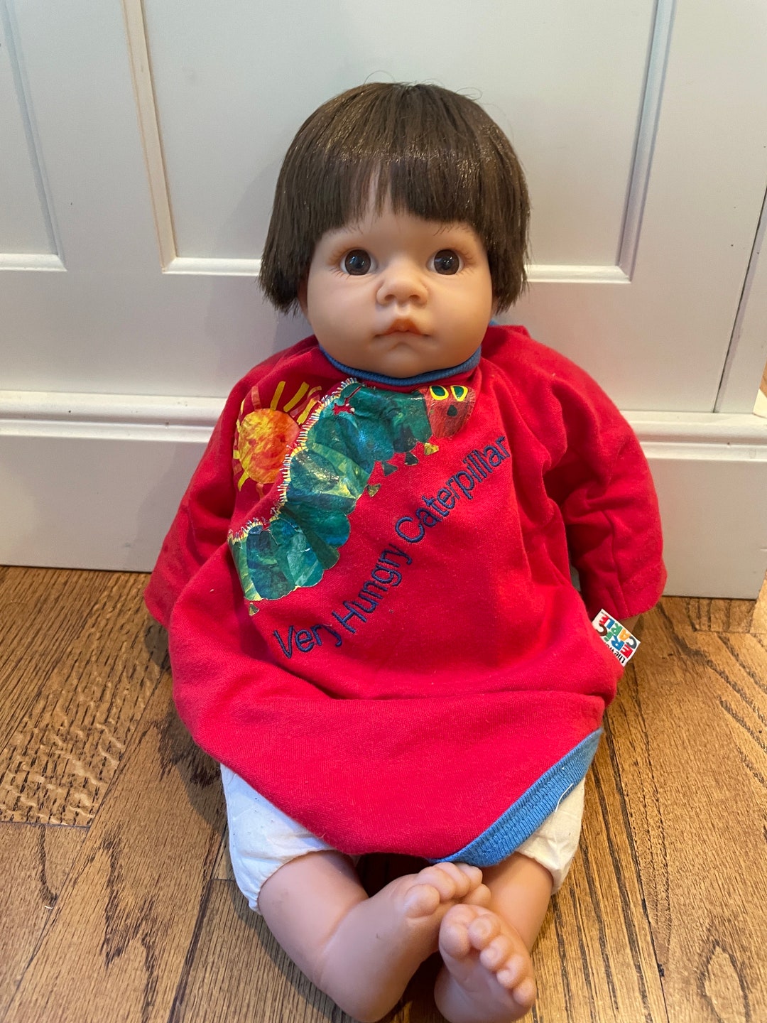 Lee Middleton Original 17 Doll by Reva VTG 90's cloth Body/vinyl Limbs ...