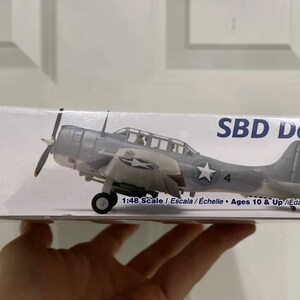 Revell 85-5249 SBD Dauntless Model Kit 1 48 Scale Skill 2 - Etsy