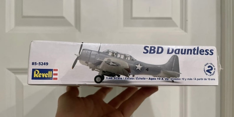 Revell 85-5249 SBD Dauntless Model Kit 1 48 Scale Skill 2 Brand New - Etsy