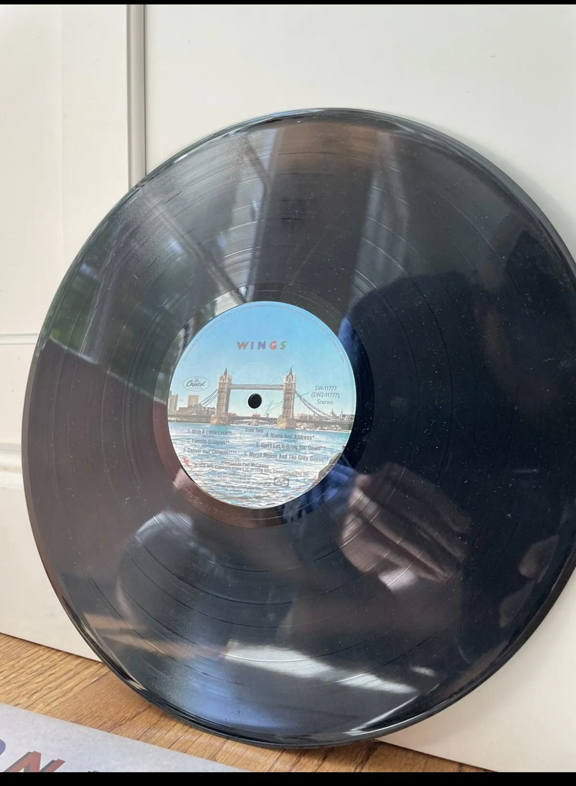 London Town Paul Mccartney Wings Capitol Records 1978 33 RPM - Etsy