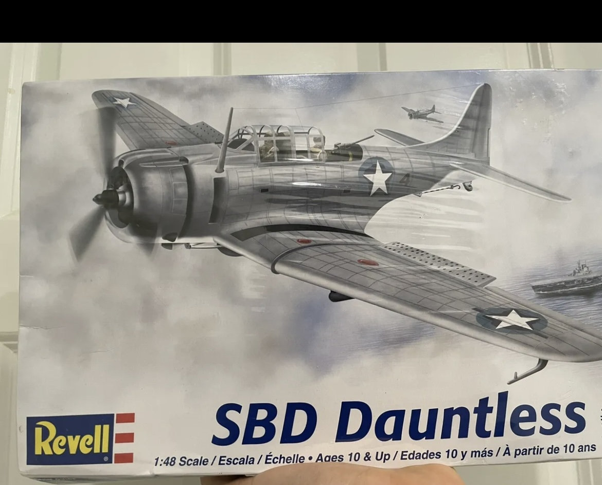 Revell 85-5249 SBD Dauntless Model Kit 1 48 Scale Skill 2 Brand New - Etsy