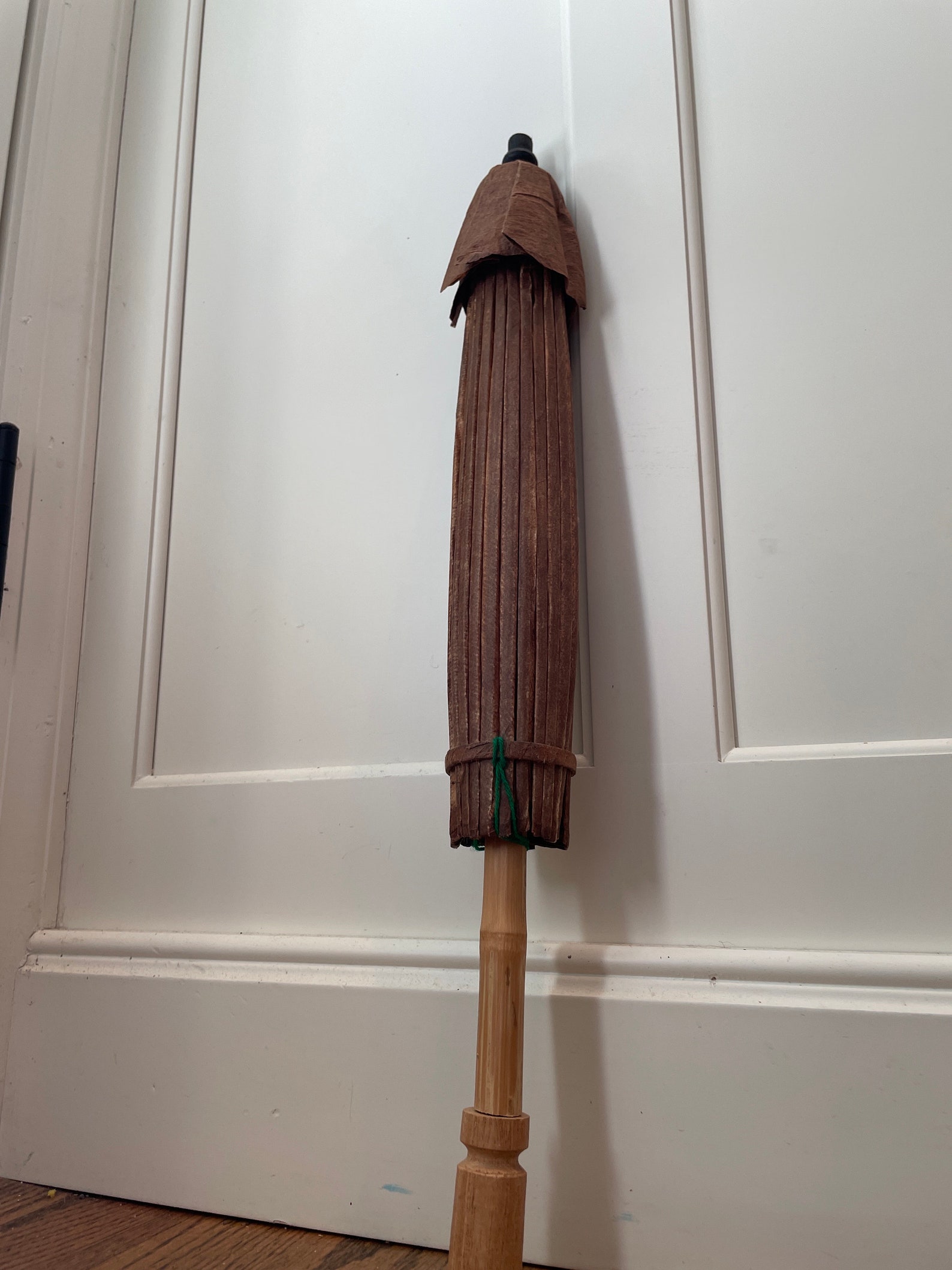 Vintage Japanese Umbrella, Brown, Parasol, Paper 21 Long - Etsy