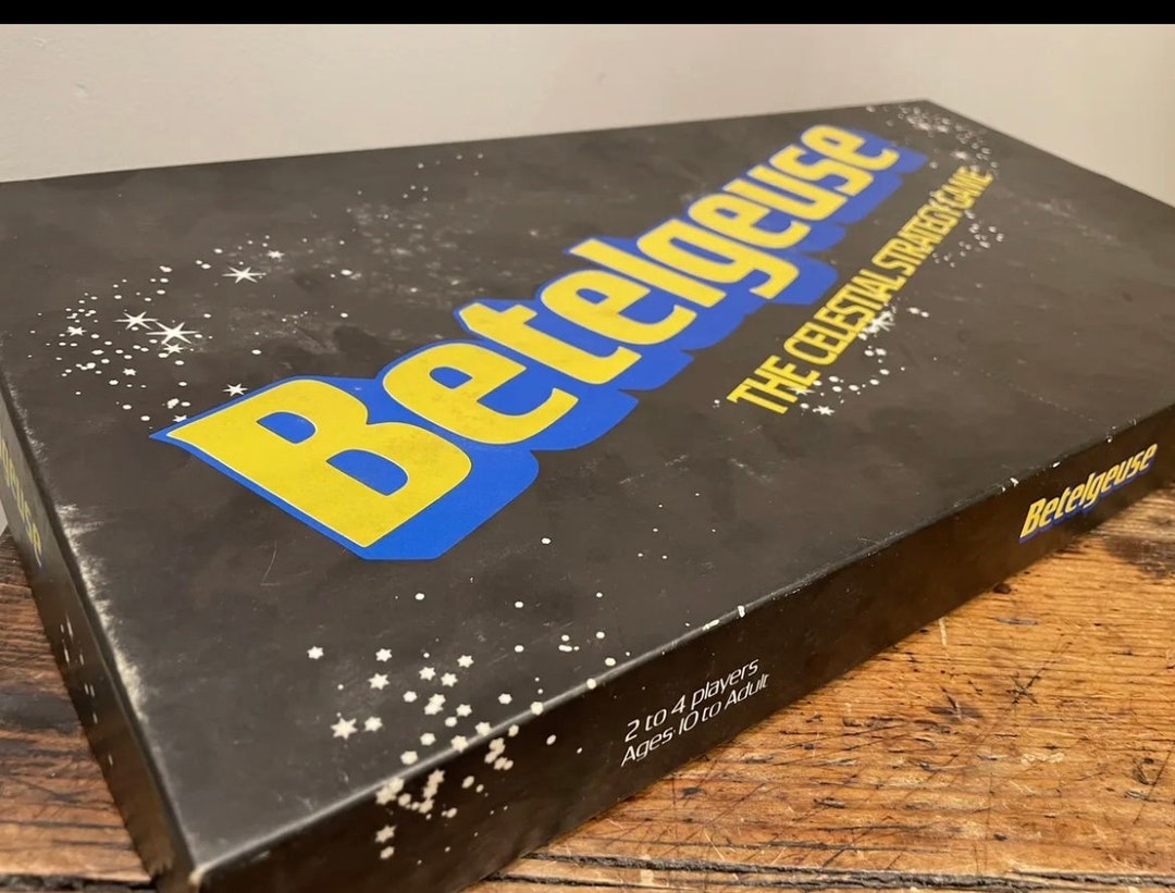 Vintage Retro 1980’s Betelgeuse the Celestial Strategy Board Game ...