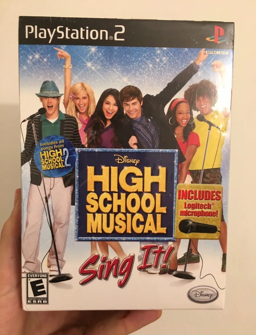 Playstation 2 PS2 HIGH SCHOOL MUSICAL Sing It W/ Logitech - Etsy