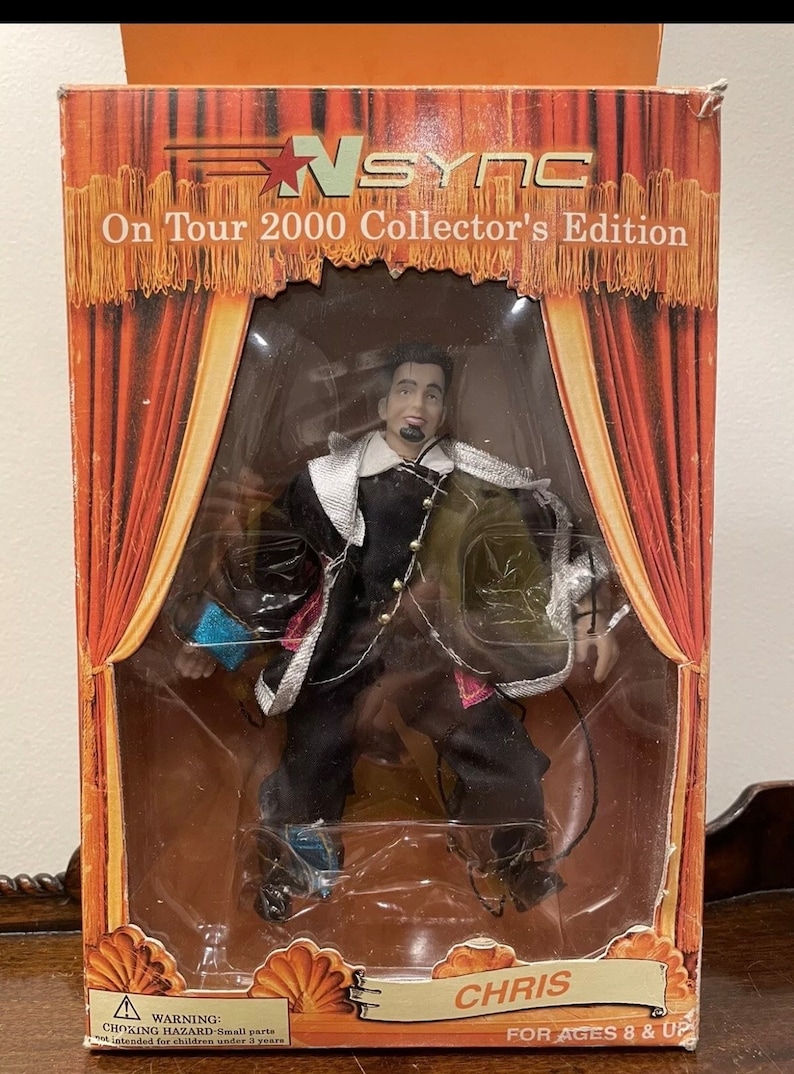 Vintage NSYNC Chris Marionette Doll Figure 2000 Living Toyz-open Box - Etsy