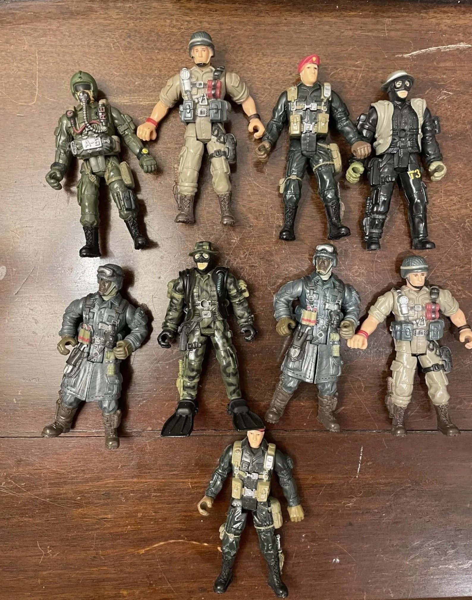 Chap Mei Rescue Squad And Mixed Action Figure Military Lot Of 9 Etsy