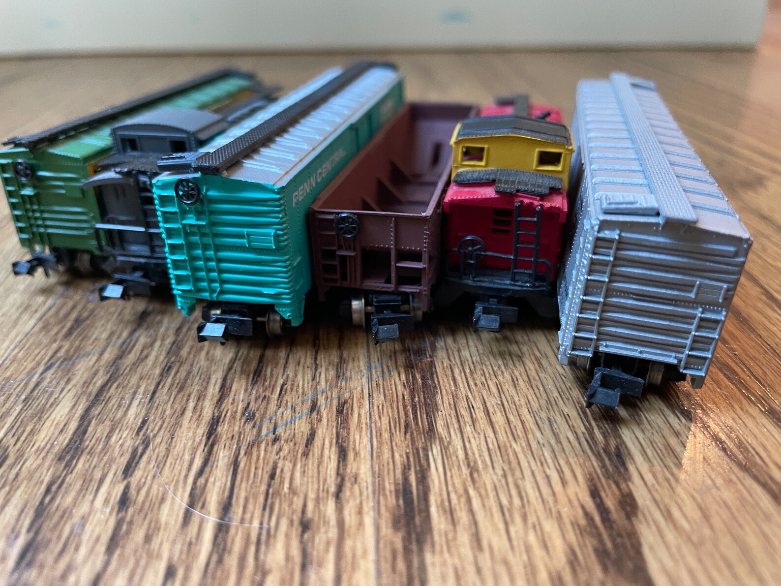Bachman N Scale Vintage Train Car Lot of 6 - Etsy
