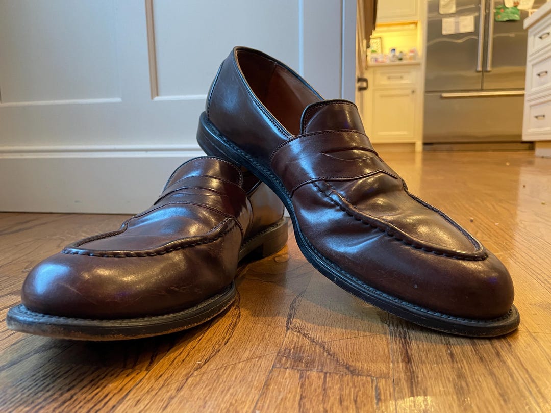 Allen Edmonds Randolph Shell Cordovan Men's Penny Loafer 13C Dress ...