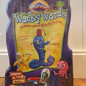 Cranium Wacky Words Edition W/ Tin Box, 2006, Brand New/factory Sealed ...