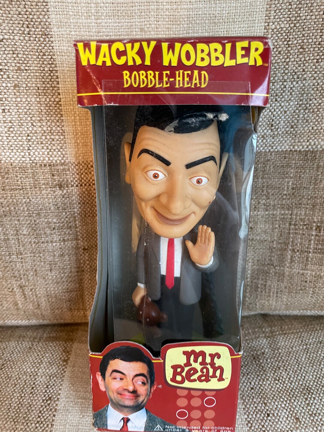 Mr. Bean Rowan Atkinson Wacky Wobbler Bobble-head Figurine 7 2007 - Etsy