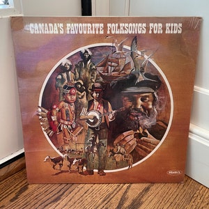 Canada's Folk Songs for Kids Vintage 1970s Favory Sealed Vinyl Record ...