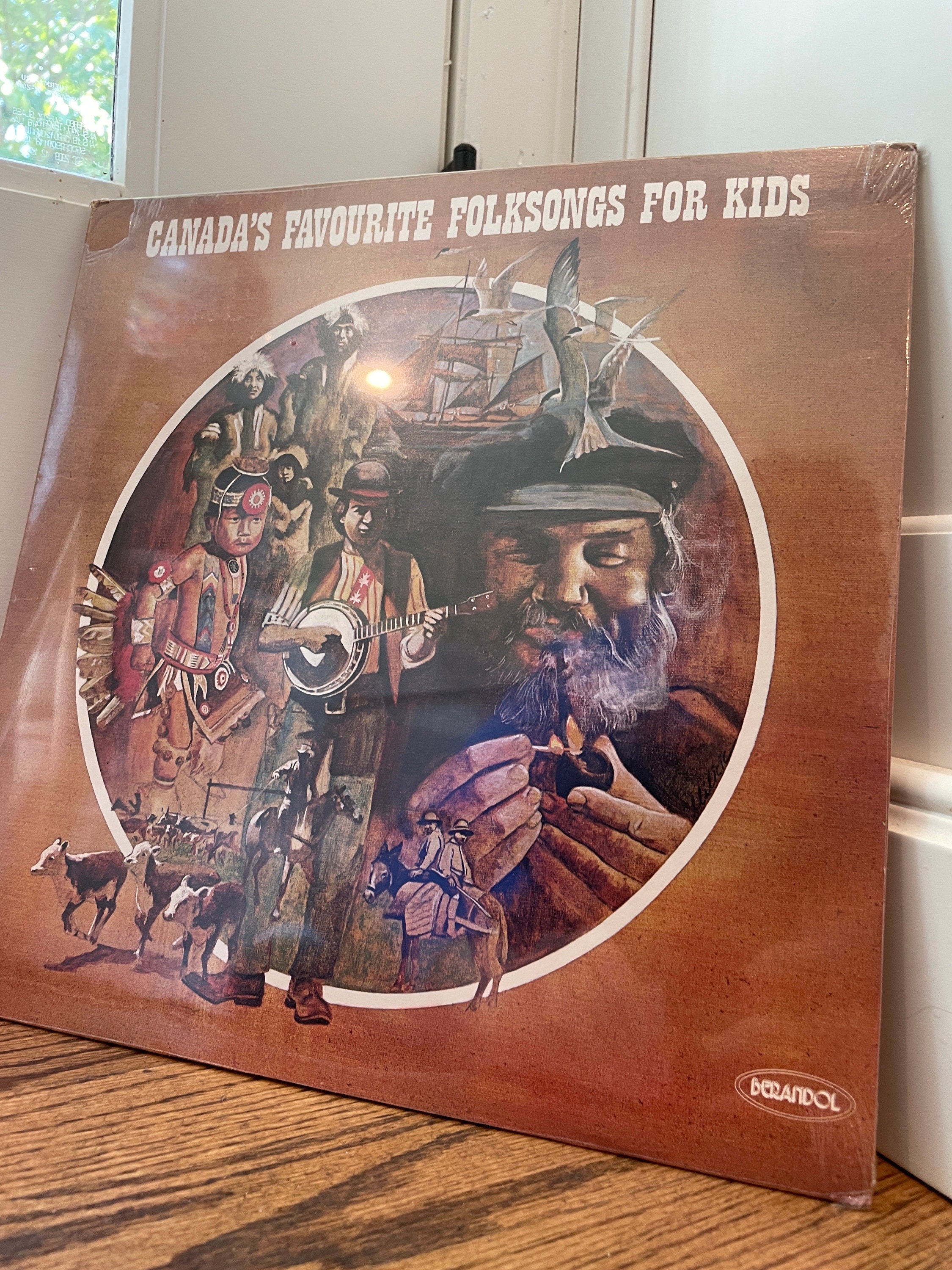 Canada's Folk Songs for Kids Vintage 1970s Favory Sealed Vinyl Record ...